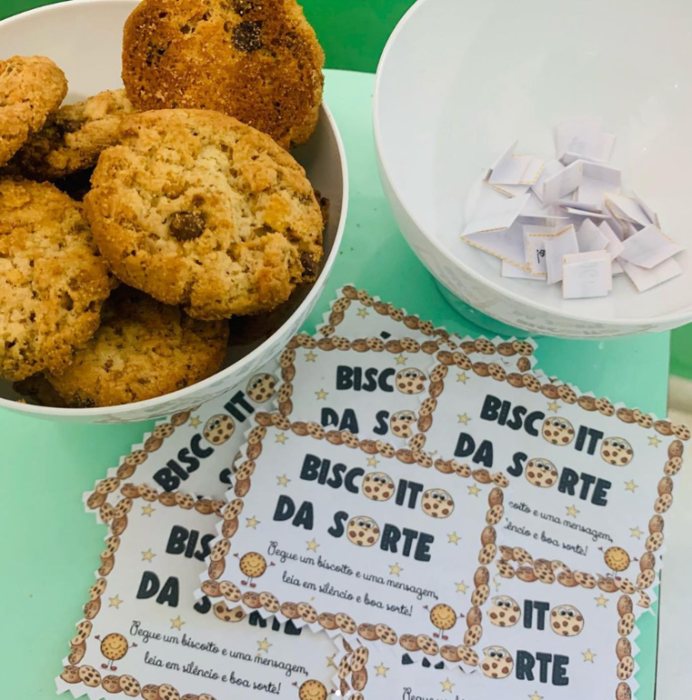 INCENTIVO – BISCOITO DA SORTE – Casinha da Professora Thay