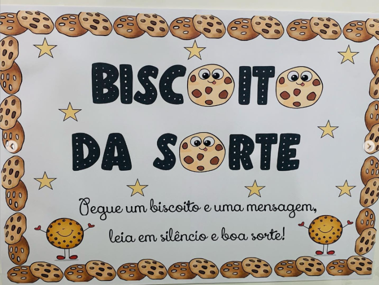 INCENTIVO – BISCOITO DA SORTE – Casinha da Professora Thay